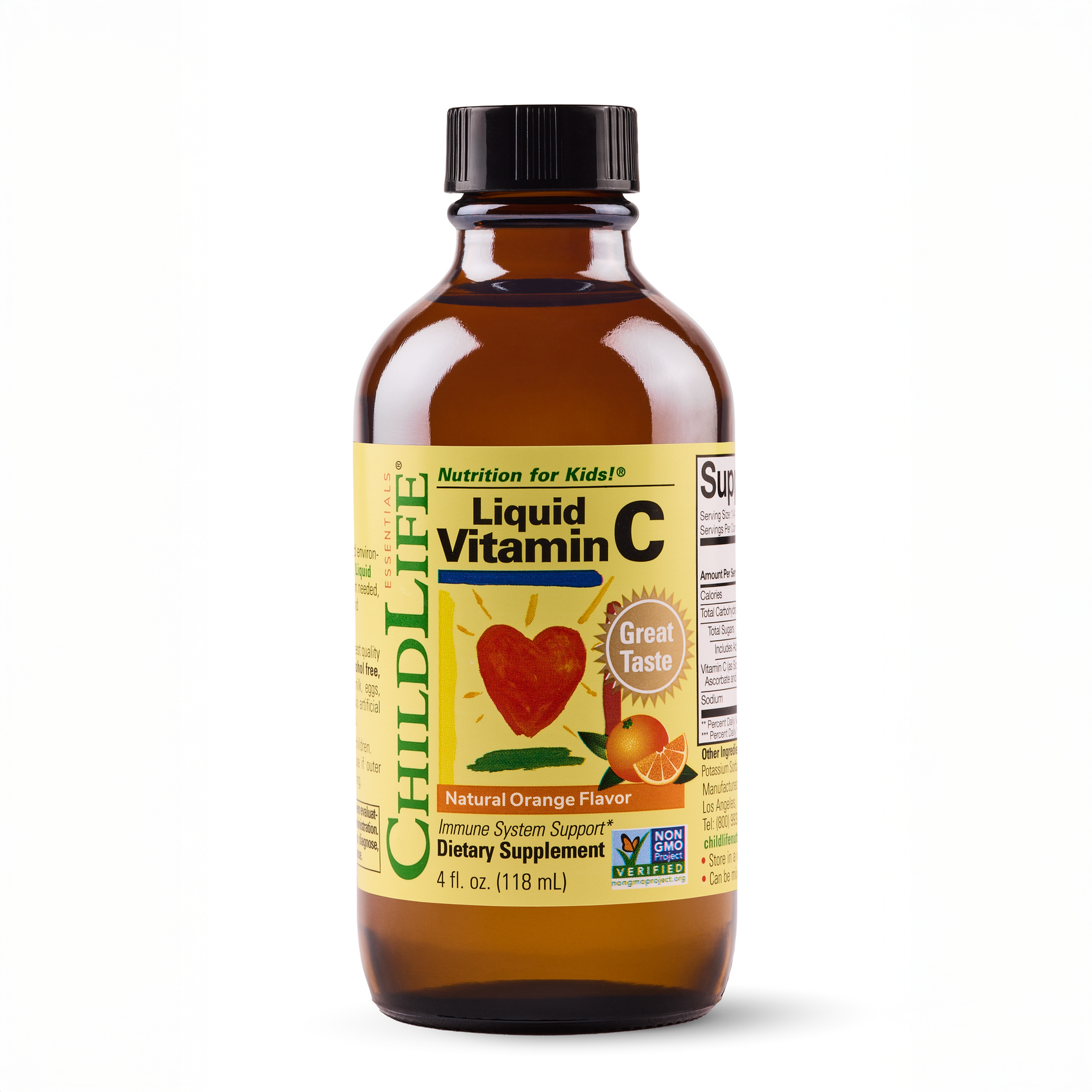 Kids' Liquid Vitamin C - Immune Health Supplement & Antioxidant – ChildLife