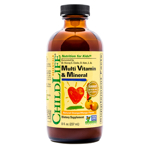 Liquid Children's Multivitamin & Mineral - Great Tasting Supplement ...