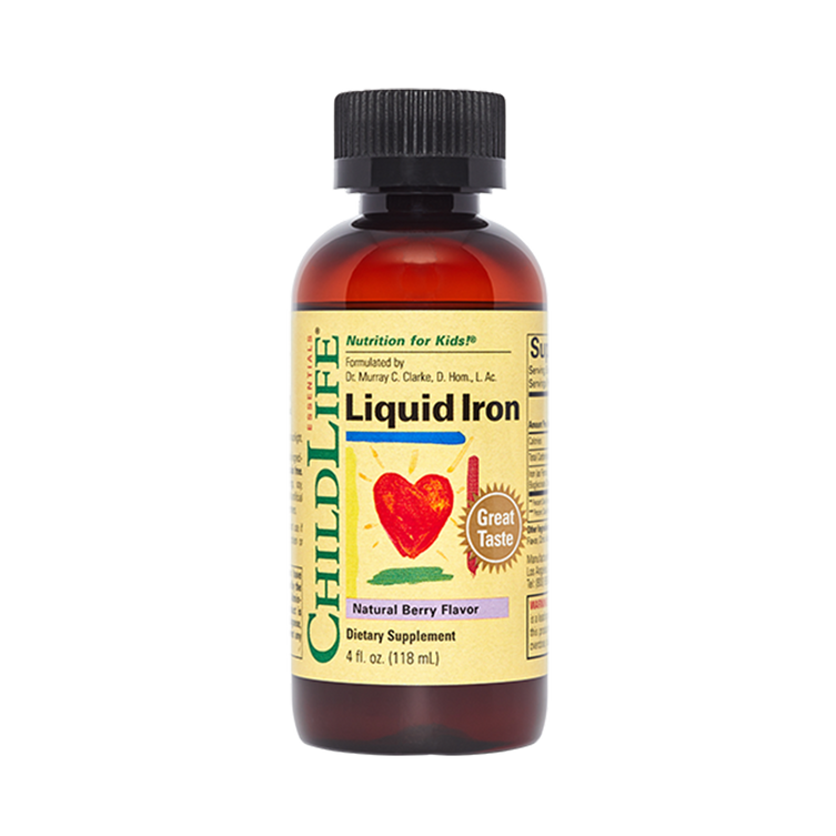 Kids' Liquid Iron Supplement - Naturally-Flavored & Easy to Absorb ...